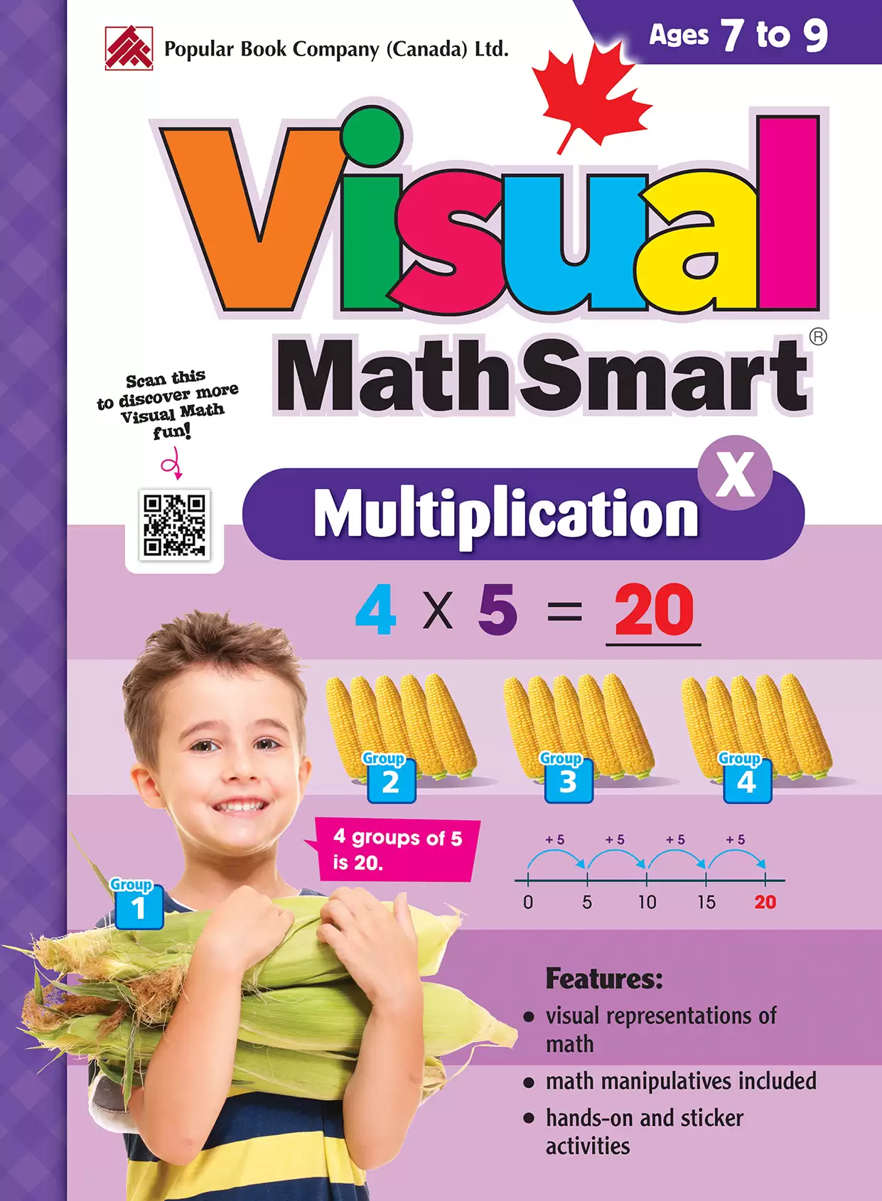 Visual MathSmart - Multiplication - Popular Book Company (Canada) Ltd.