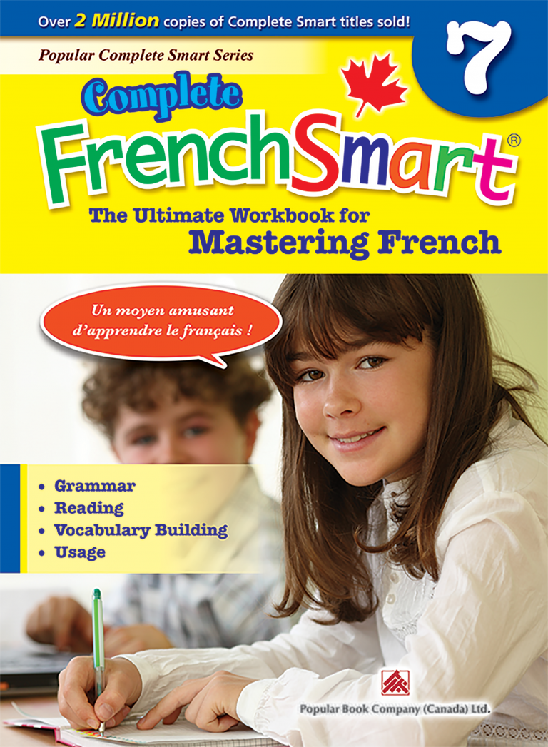 Canadian Curriculum FrenchSmart Grade 7 Book - Popular Book Company ...