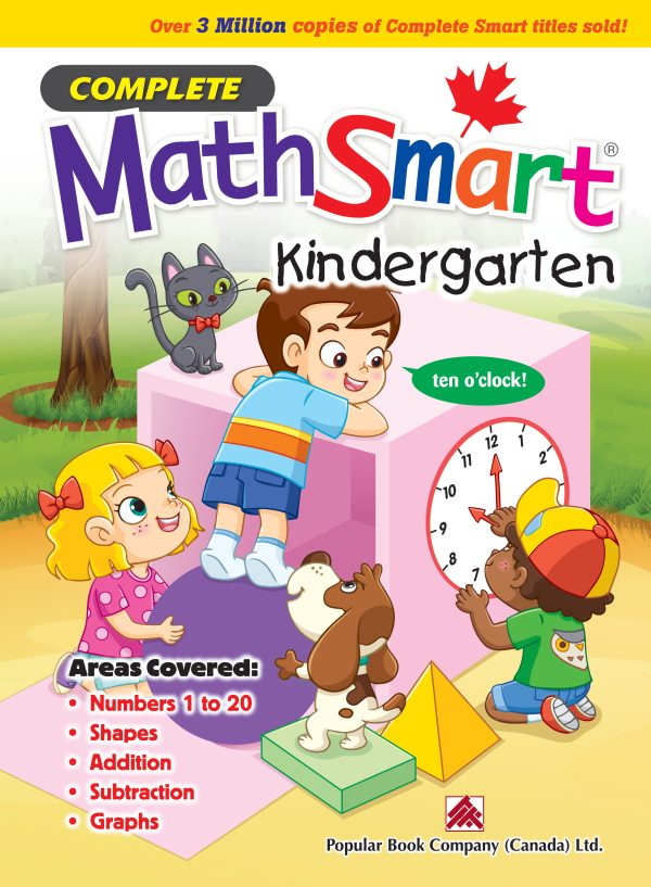 Complete MathSmart Kindergarten Book - Popular Book Company (Canada) Ltd.