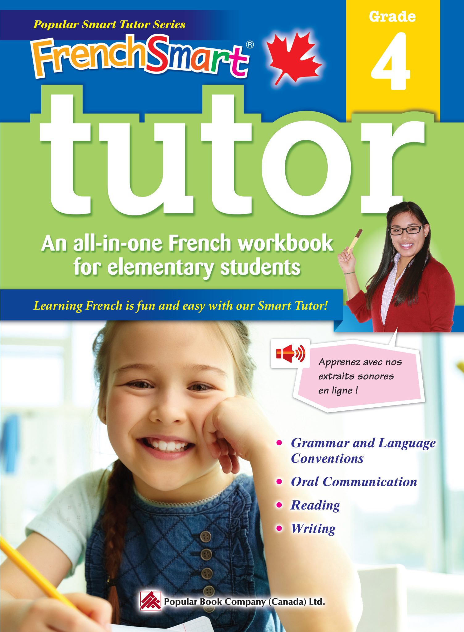 FrenchSmart Tutor Grade 5 - ebook Book - Popular Book Company (Canada) Ltd.