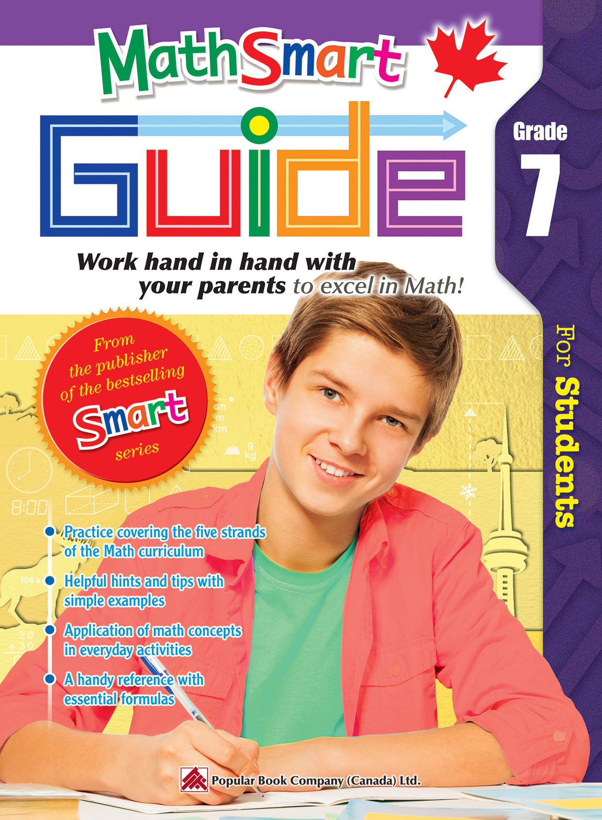 MathSmart Guide Grade 7 Student Workbook Book Popular Book Company mathsmart-guide-grade-7-student-workbook-book-popular-book-company