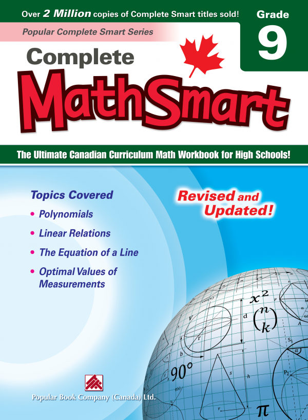 Best Algebra Book for Grade 9 -MathSmart Number Sense and Algebra ...