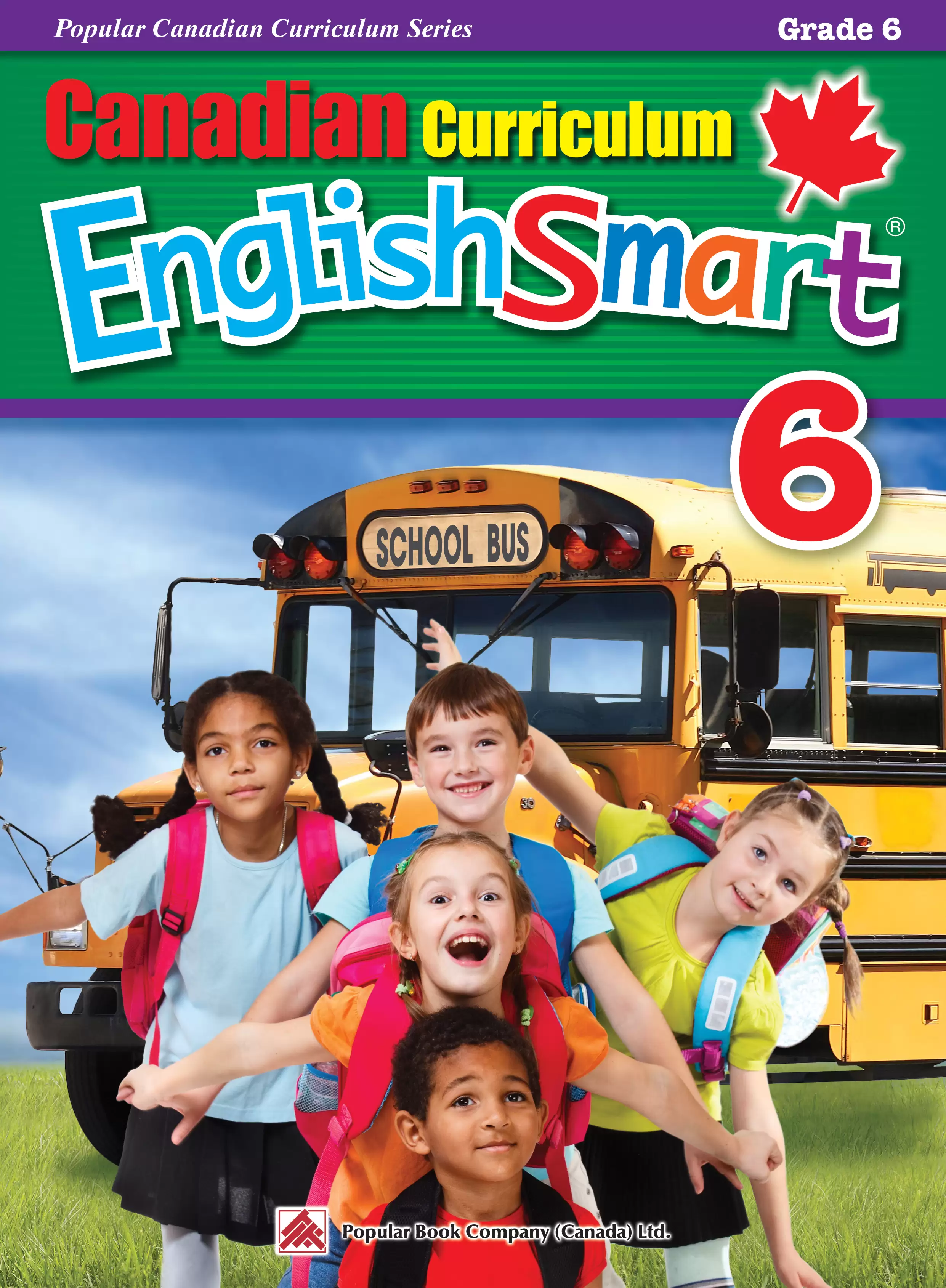 Canadian Curriculum EnglishSmart Grade 6 Book
