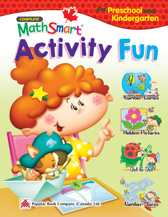 Canadian Curriculum MathSmart Books for Preschool